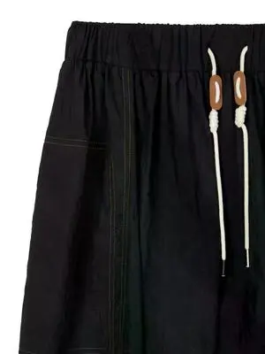 STUDIO TOMBOY Drawstring-waist Midi Skirt