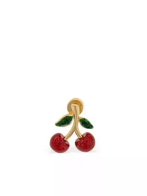 COACH Cherry Stud Earrings - Gold