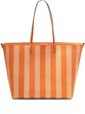 Fendi Large Striped Tote Bag