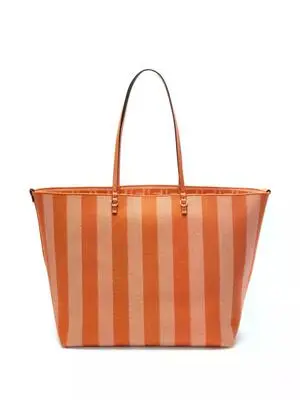 Fendi Large Striped Tote Bag