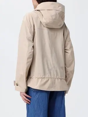 Woolrich Hooded Polyester Parka - Beige