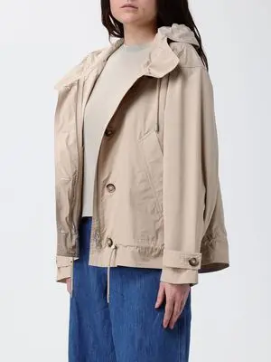 Woolrich Hooded Polyester Parka - Beige
