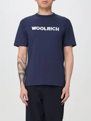 Woolrich T-shirt Men Blue