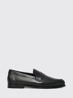 DOUCAL'S Doucal's Leather Loafers Navy