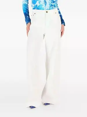 Roberto Cavalli Patterned-jacquard Trousers