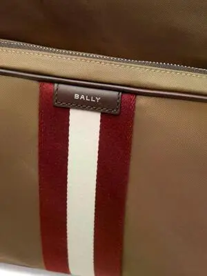 Bally Mavrick Striped-panel Backpack - Neutrals