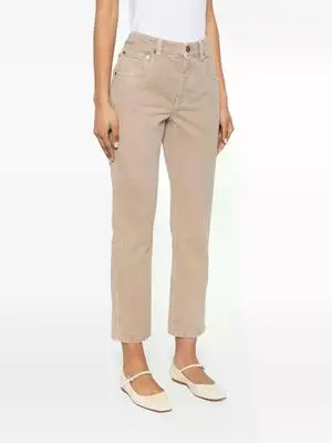 Brunello Cucinelli Cotton Jeans - Neutrals