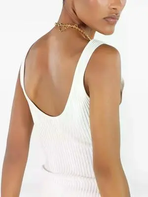 Roberto Cavalli Ribbed-knit Tank Top