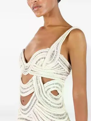 Roberto Cavalli Cut-out Mini Dress