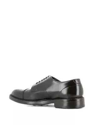 GREEN GEORGE 7084 Cap-toe Derby Shoes - Brown