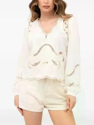 TWINSET Embroidered Blouse