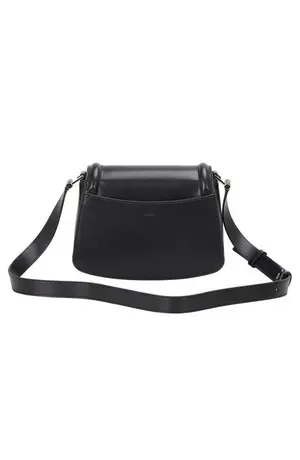 BOSS Ariell Leather Saddle Bag