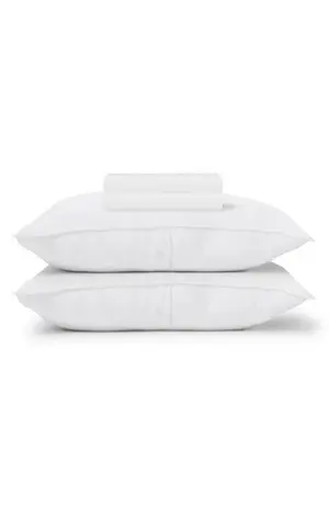 Barefoot Dreams Washed Sheet Set White