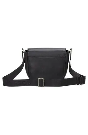 BOSS Alyce Flap Leather Crossbody Bag