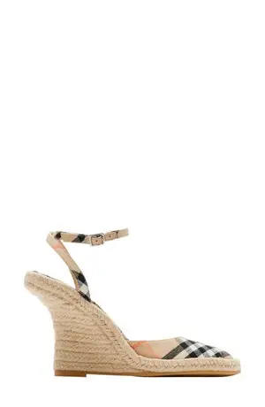 Burberry Ankle Espadrilles