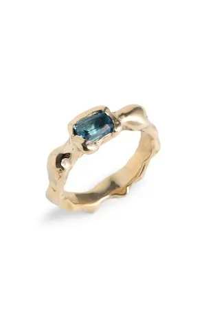 FARIS Prima Topaz Ring - Gold