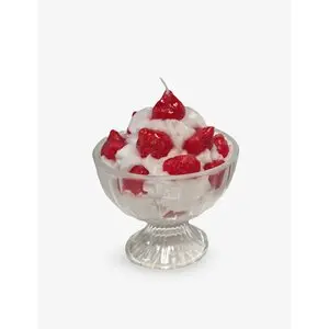 INTRONA Coppa Fragola Ice Cream Coupe Wax Candle 660g - Strawberry