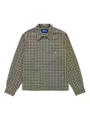 AWAKE NY Cotton-blend Checked Shirt