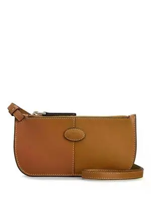 TOD'S Leather Glasses Case - Brown