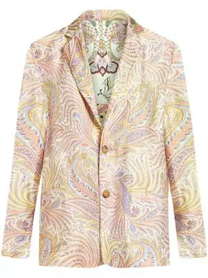 Etro Reversible Shirt Jacket - Yellow