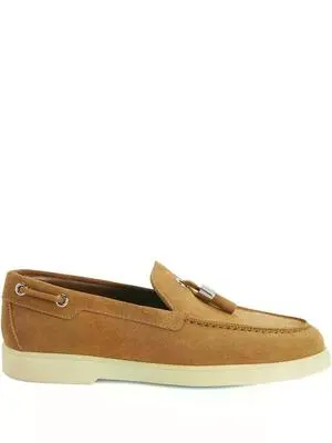 GIUSEPPE ZANOTTI Maui Tassels Slip-on Loafers - Brown