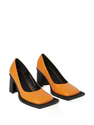 NINAMOUNAH 80mm Leather Pumps