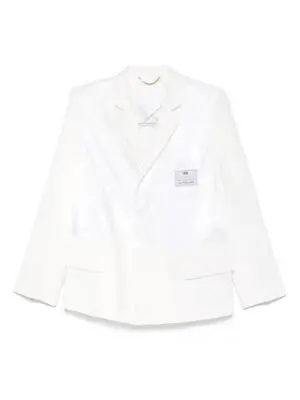 Victoria Beckham Logo-patch Blazer