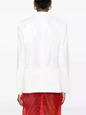 Victoria Beckham Logo-patch Blazer
