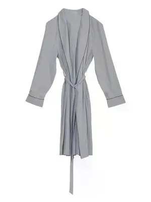 Fleur Du Mal Cotton Robe - Grey