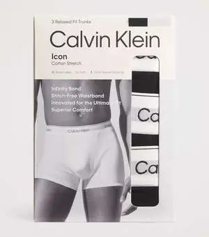Calvin Klein Stretch-cotton Icon Boxer Briefs