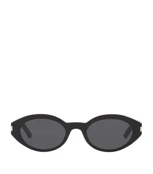 Saint Laurent Acetate Sunglasses - Brown