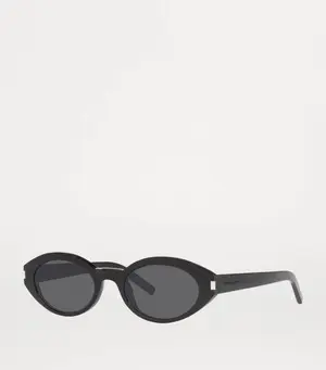 Saint Laurent Acetate Sunglasses - Brown