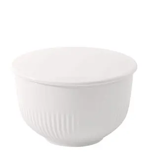 VILLEROY & BOCH Porcelain Afina Sugar Bowl With Lid - White
