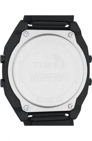 TIMEX® X Wednesday T80 Bracelet Watch
