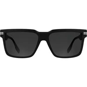 Canada Goose 59mm Modified Rectangular Sunglasses Matte Black