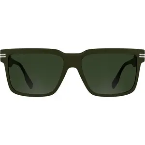 Canada Goose 59mm Modified Rectangular Sunglasses - Matte Khaki