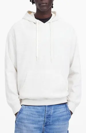 Madewell Heathered Rib Knit Hoodie