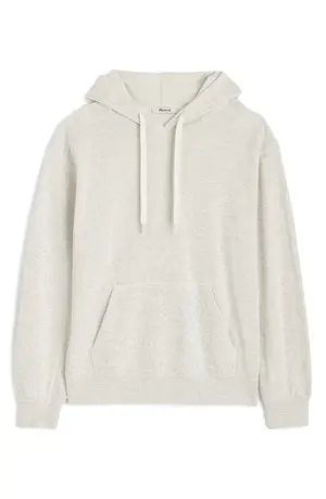 Madewell Heathered Rib Knit Hoodie