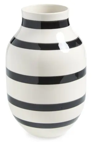 KAHLER Omaggio Vase - Black
