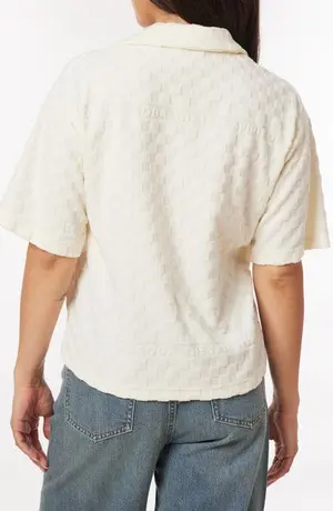 Scotch & Soda Terry Cloth Camp Shirt
