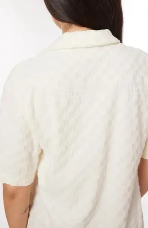 Scotch & Soda Terry Cloth Camp Shirt