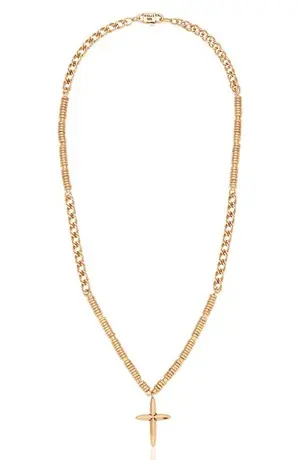 MR. ETTIKA Ettika Always Faithful Necklace - Brass