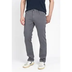 JACK OF SPADES Jack' Fit Five-pocket Jeans - Blue Grey
