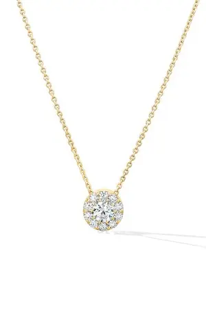 Hearts On Fire Fulfillment Diamond Pendant Necklace - Yellow Gold