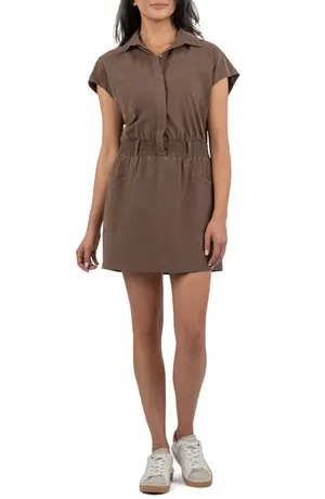 Kut From The Kloth Dorie Utility Mini Dress