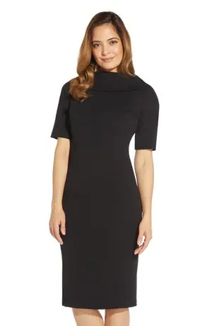 Adrianna Papell V-back Sheath Dress