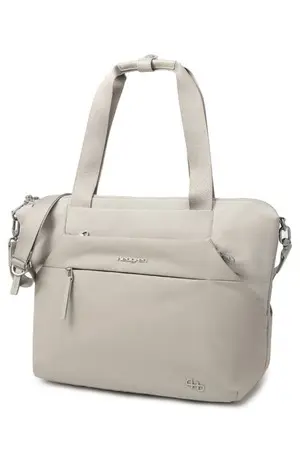HEDGREN Kicho Rfid Laptop Tote - Willow Grey