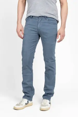 JACK OF SPADES Jack Fit Five-pocket Pants - Blue Grey