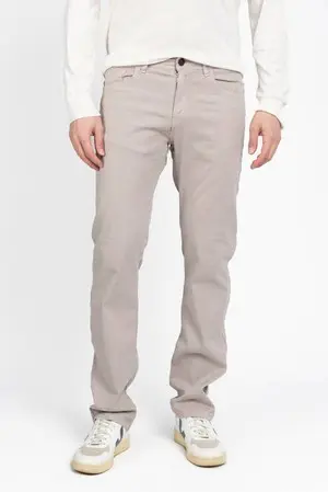 JACK OF SPADES Jack Fit Five-pocket Pants - Brushed Silver
