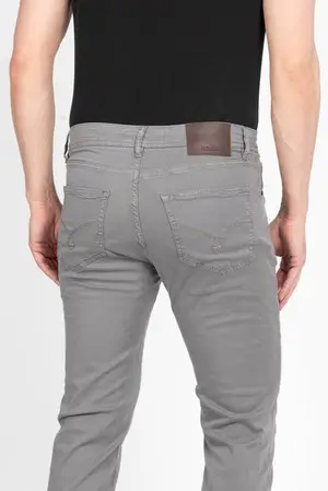 JACK OF SPADES Jack Fit Five-pocket Pants - Charcoal Grey